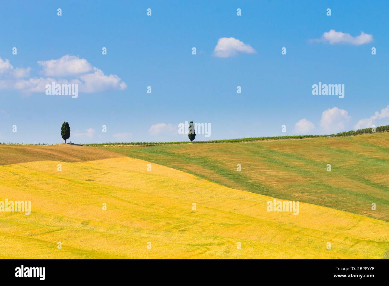 Tuscany hills landscape, Italy. Rural italian panorama Stock Photo - Alamy