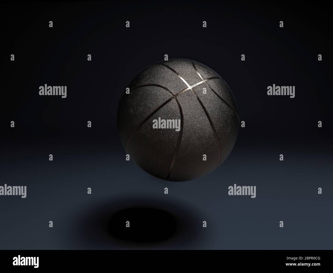 Metalic Basketball close-up on studio background Stock Photo - Alamy
