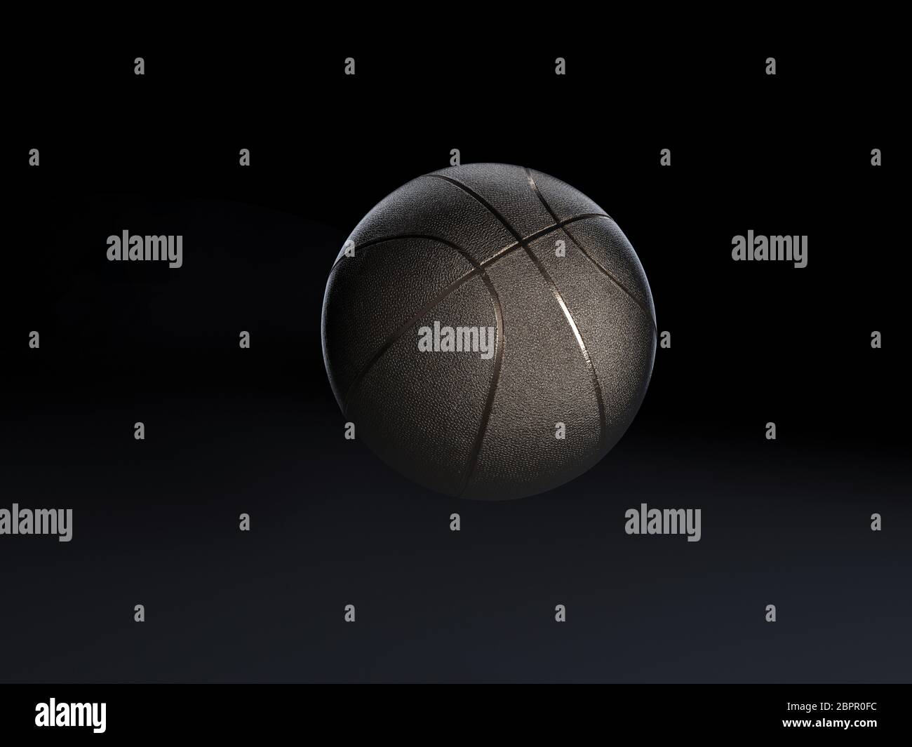 Metalic Basketball close-up on studio background Stock Photo - Alamy