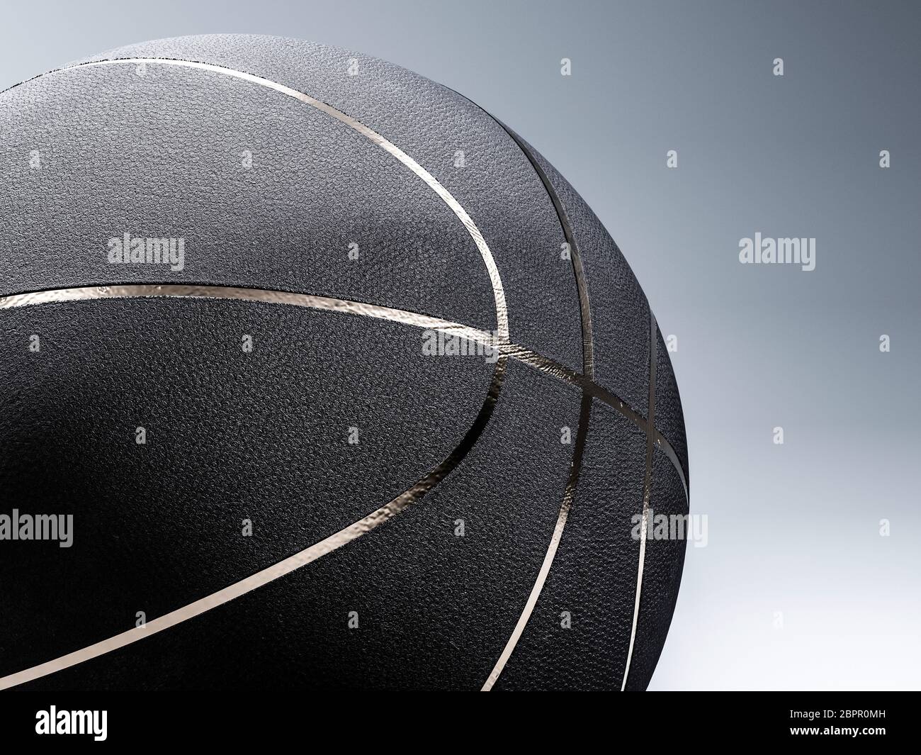 Metalic Basketball close-up on studio background Stock Photo - Alamy