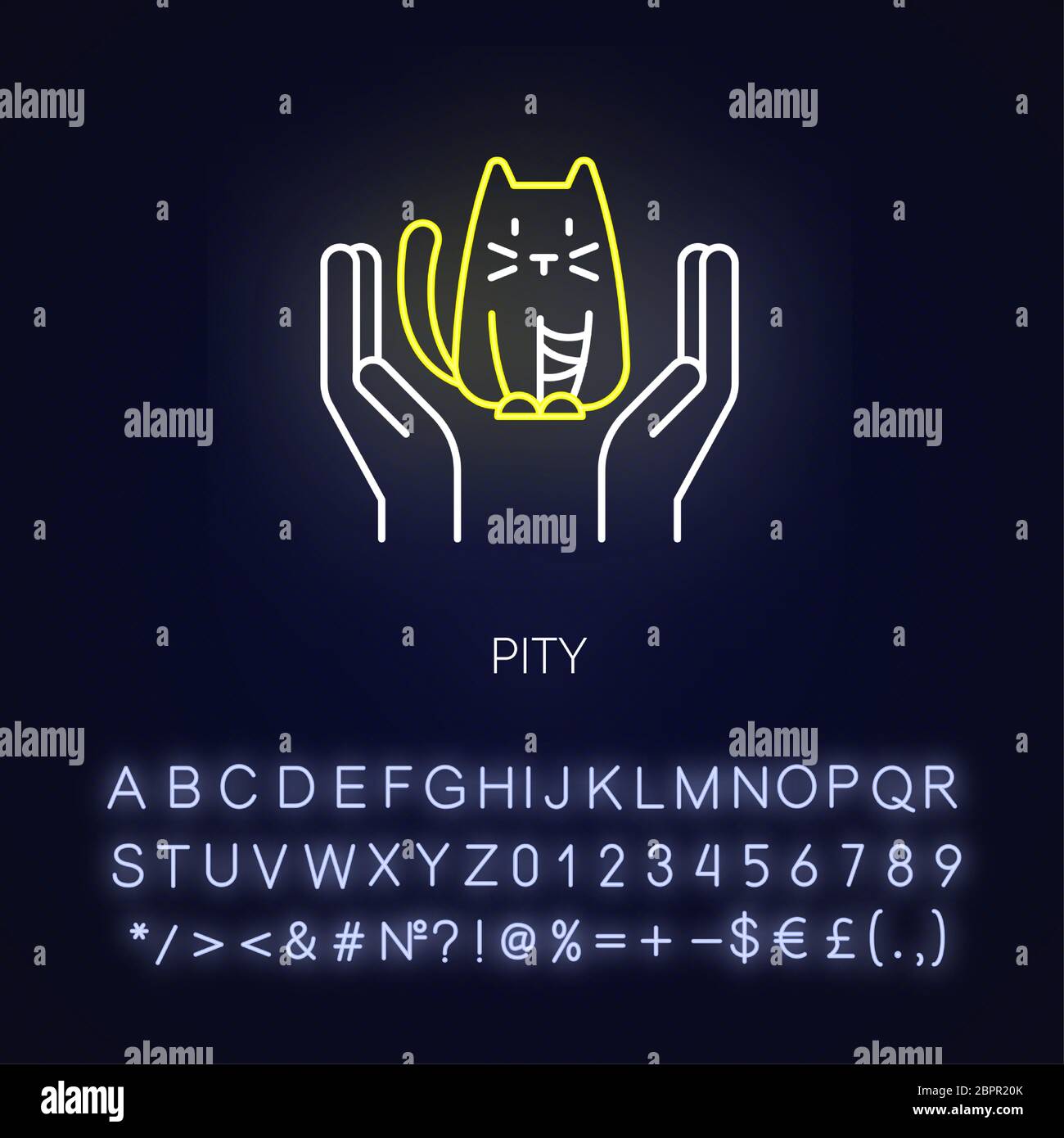 Pity of compassion Stock Vector Images - Alamy