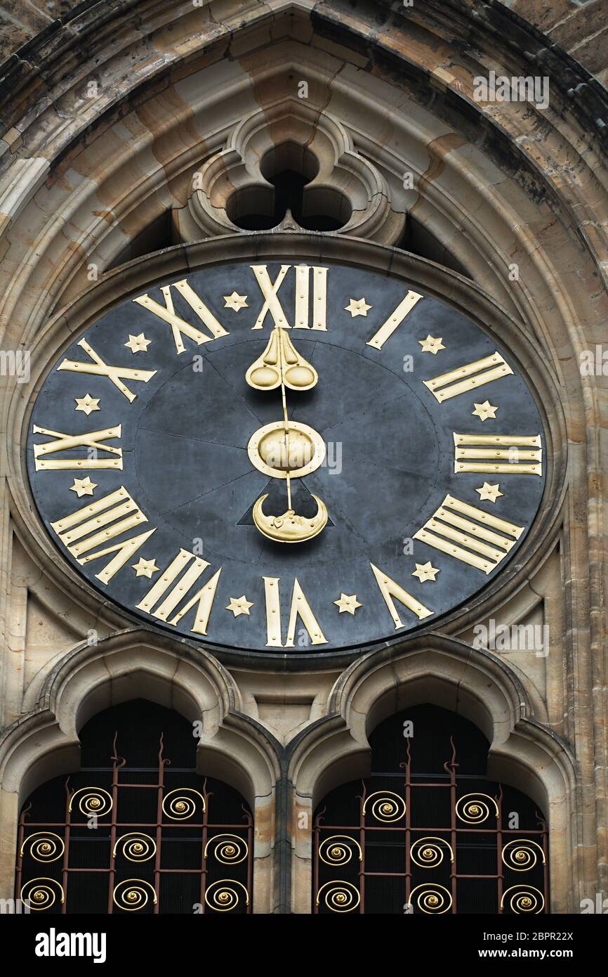 Old rusty clock face detail Stock Photo - Alamy