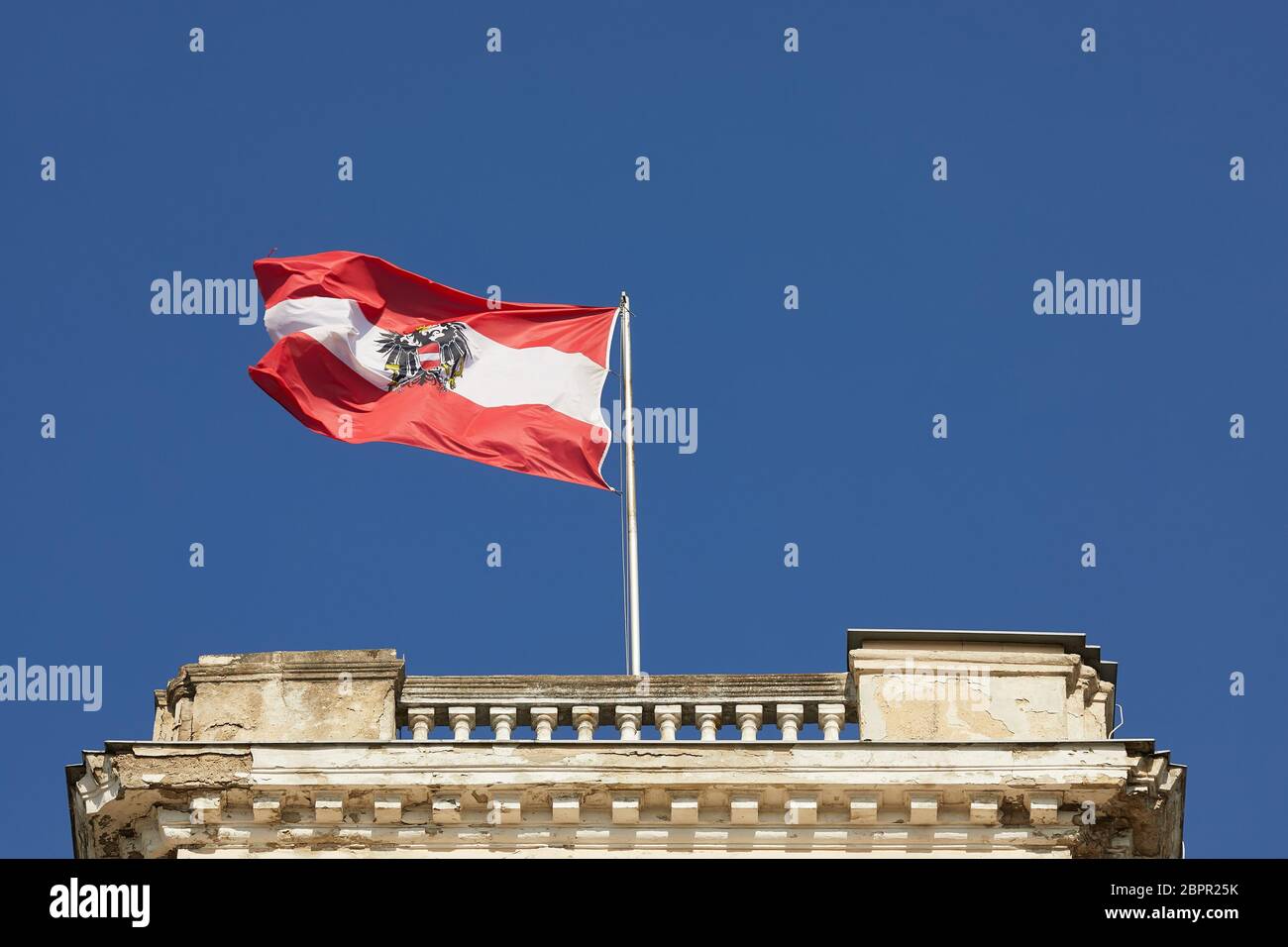 Wavy austrian flag hi-res stock photography and images - Alamy