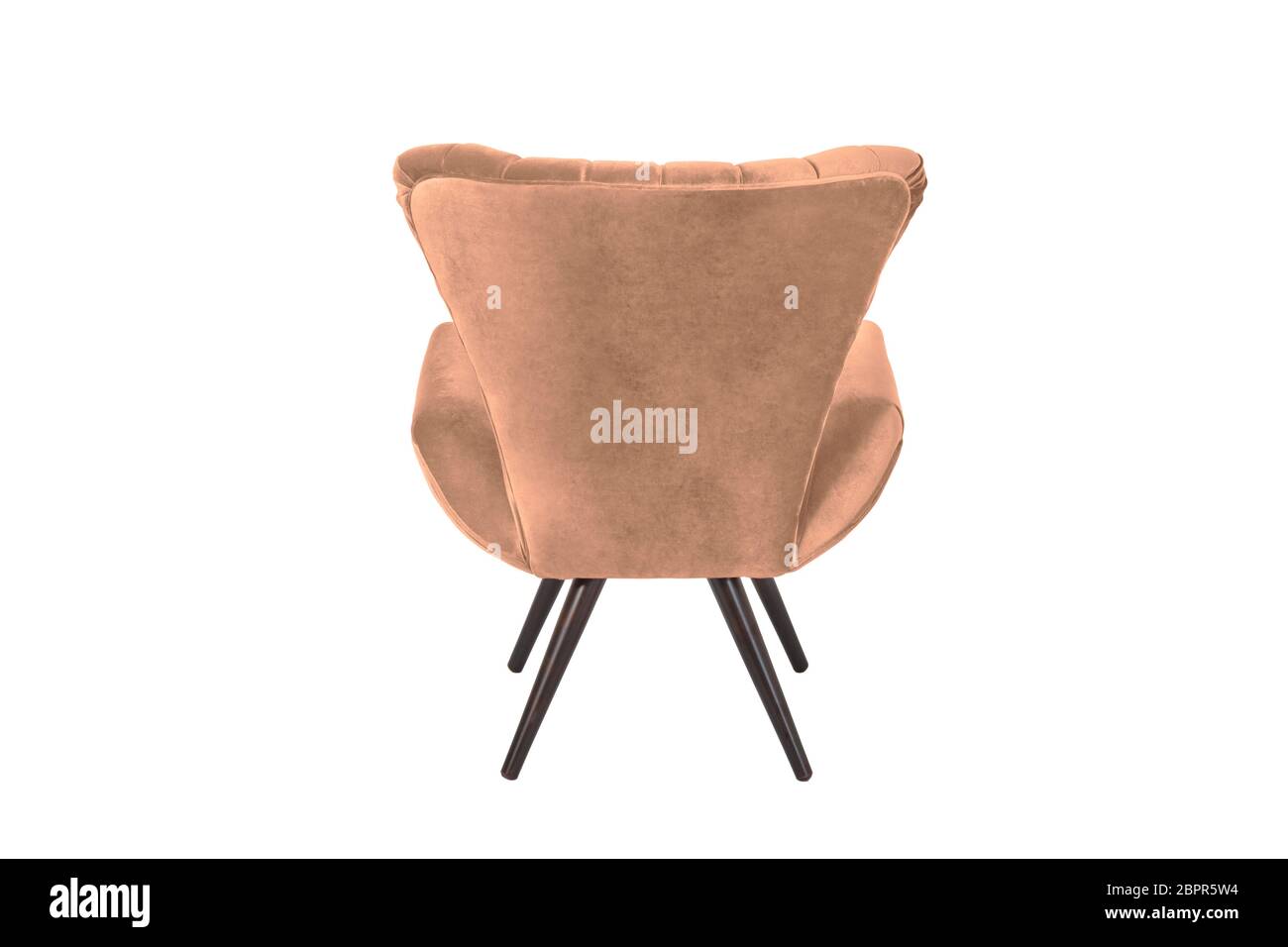 Color armchair. Modern designer chair on white background. Texture ...