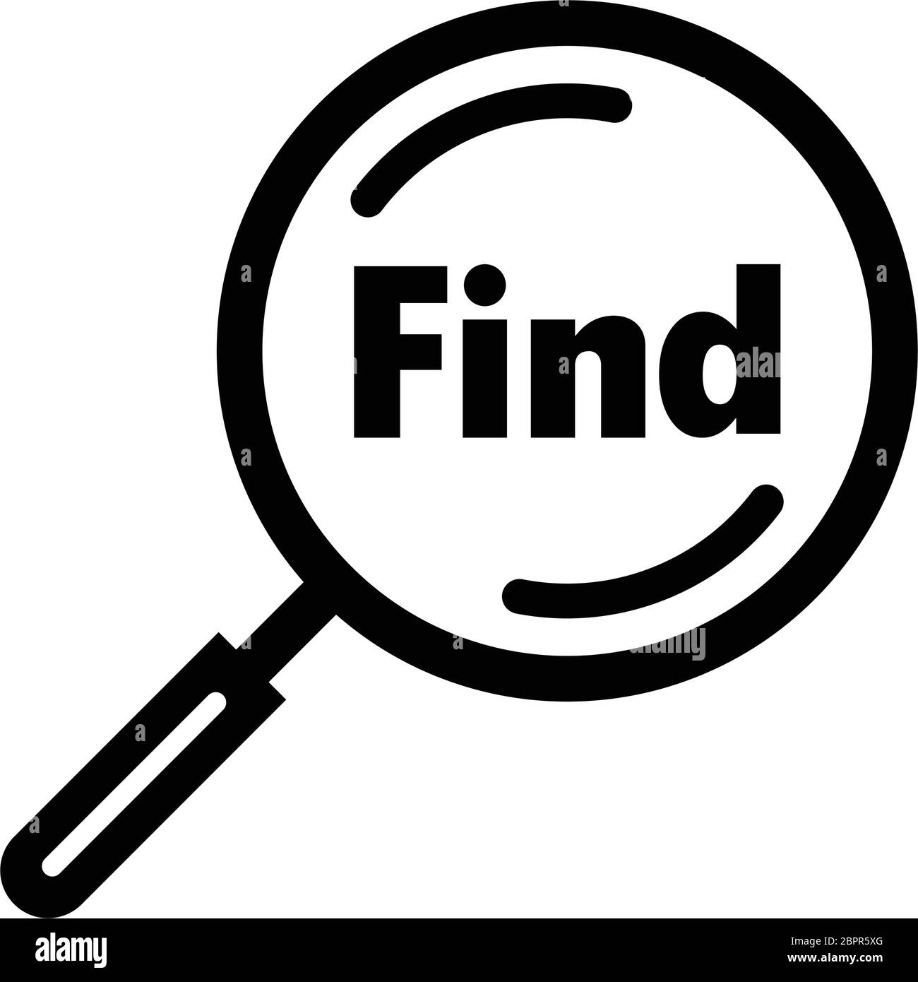 Beautiful, meticulously designed Find, magnifying glass, search icon ...