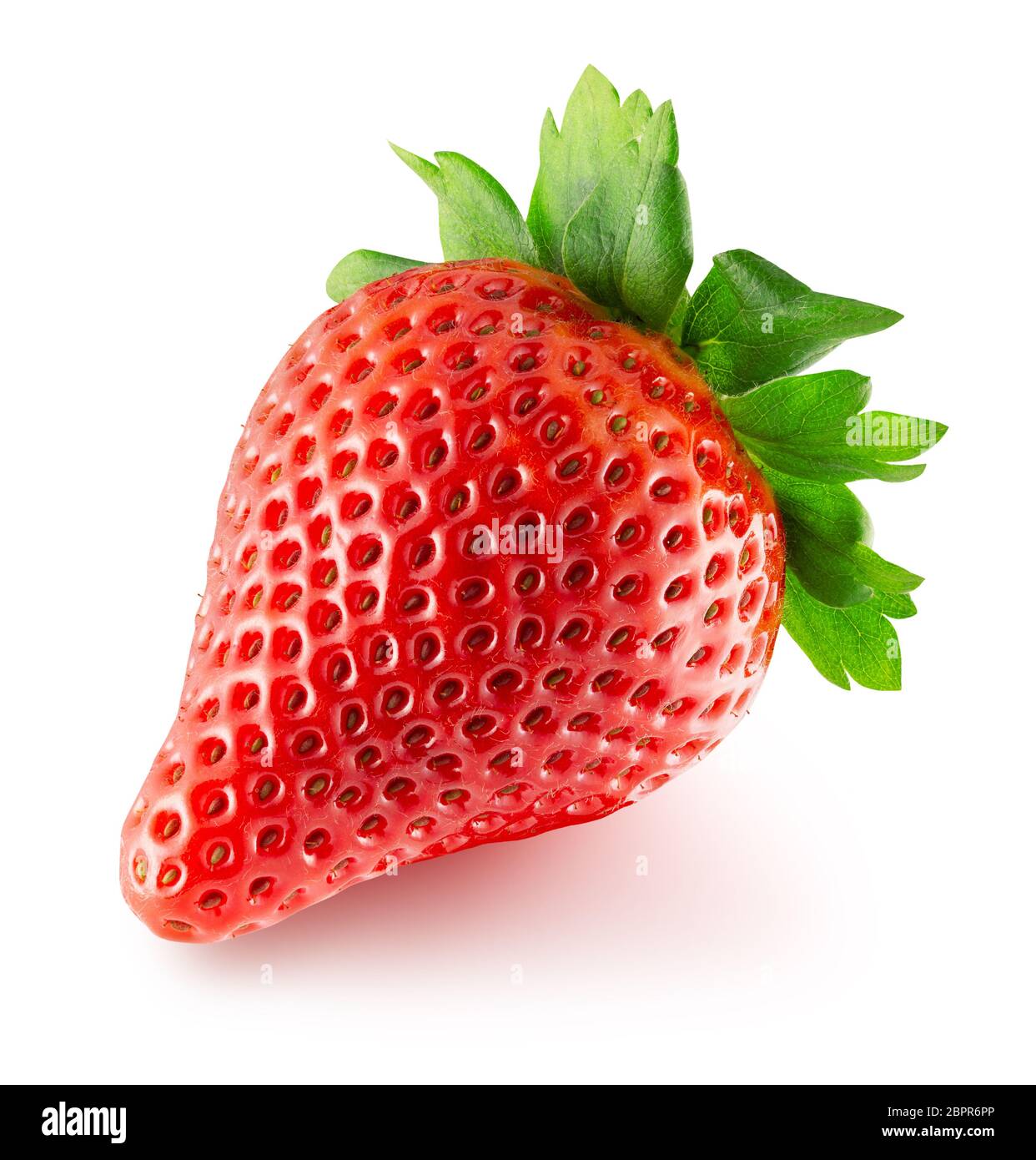 strawberry isolated on a white background Stock Photo - Alamy