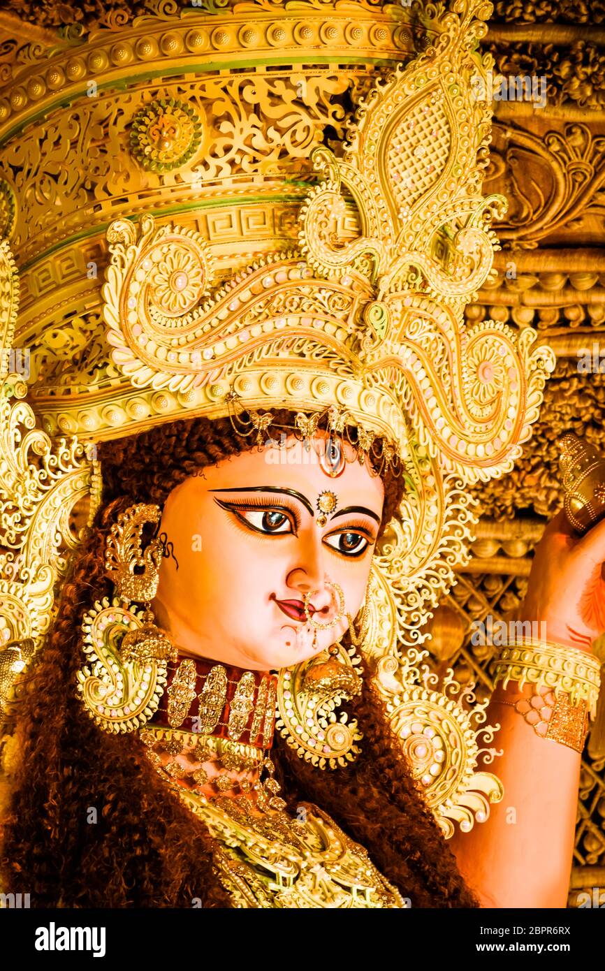 Jagadhatri hi-res stock photography and images - Alamy