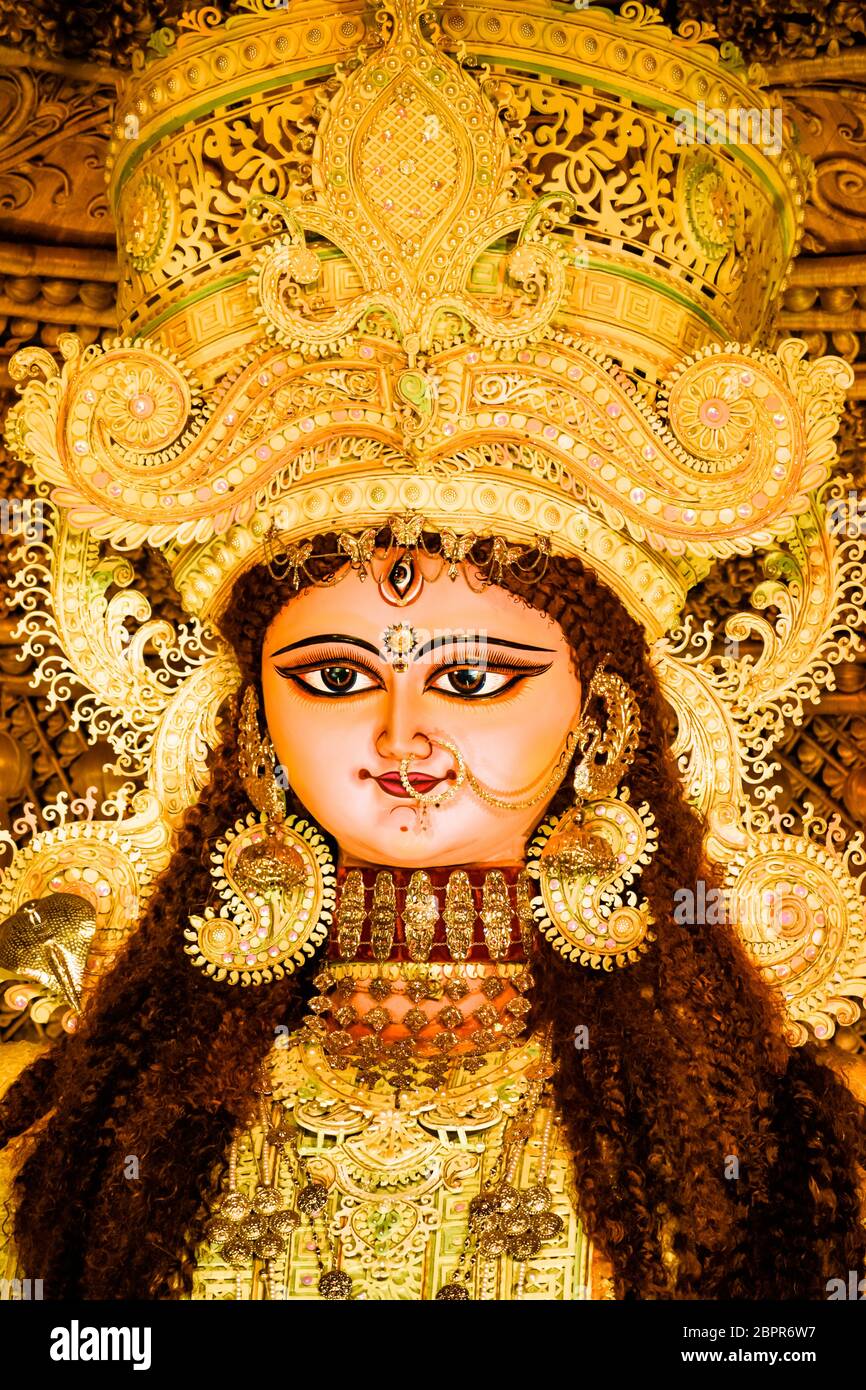 Jagadhatri puja hi-res stock photography and images - Alamy
