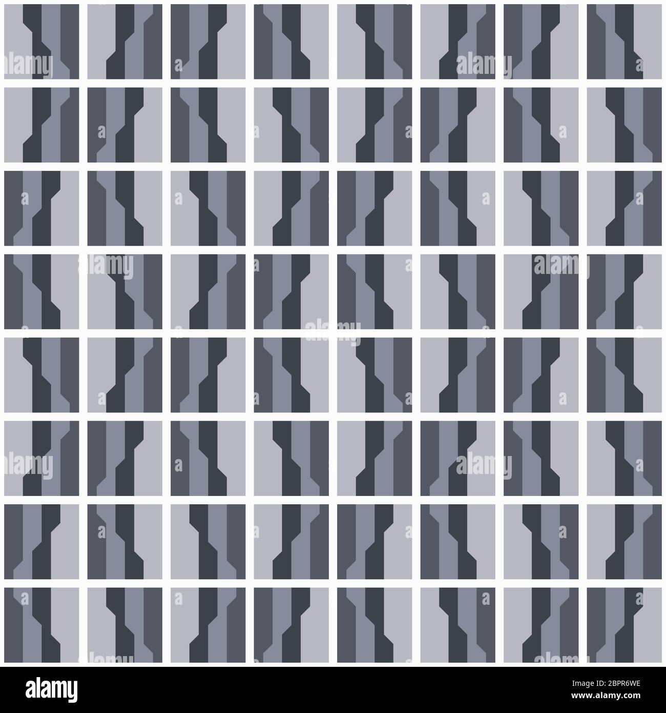 Simple abstract geometric design. Rounded repeated pattern for textile ...