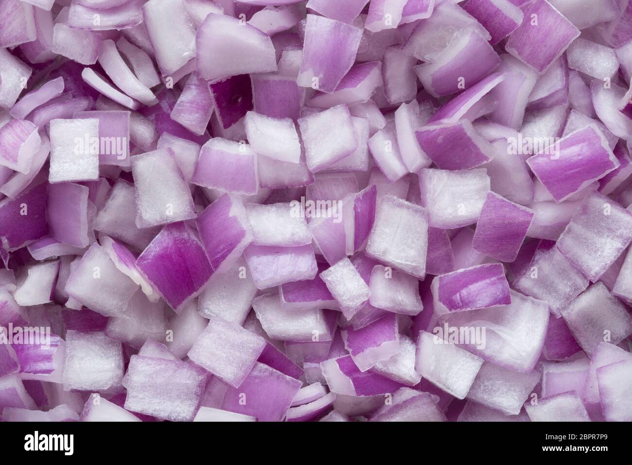 Diced red onions hi-res stock photography and images - Alamy
