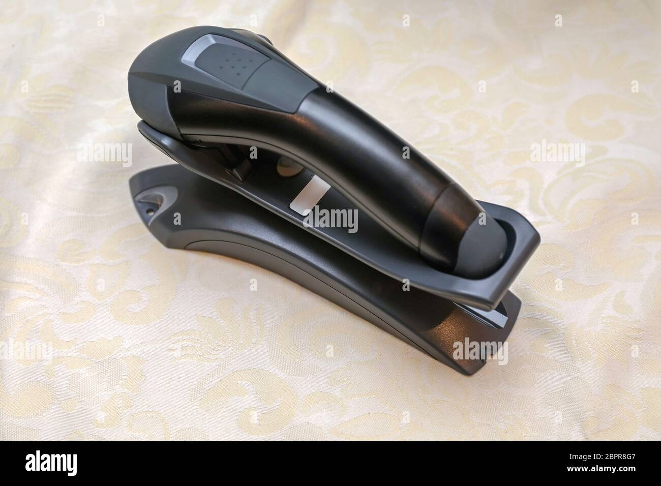 Handheld Barcode Laser Reader Scanner Device Equipment Stock Photo - Alamy