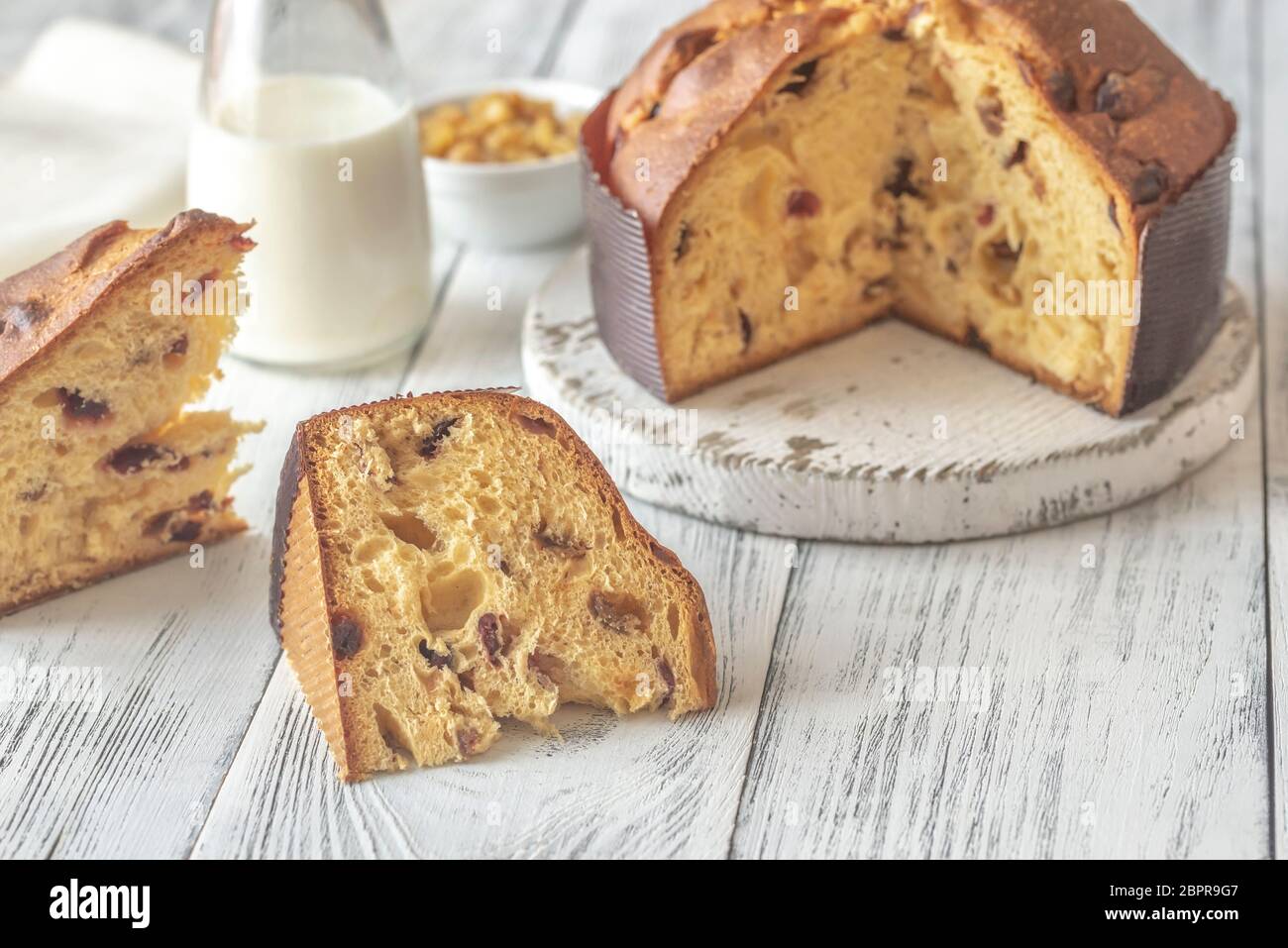 Panettone cross section hi-res stock photography and images - Alamy