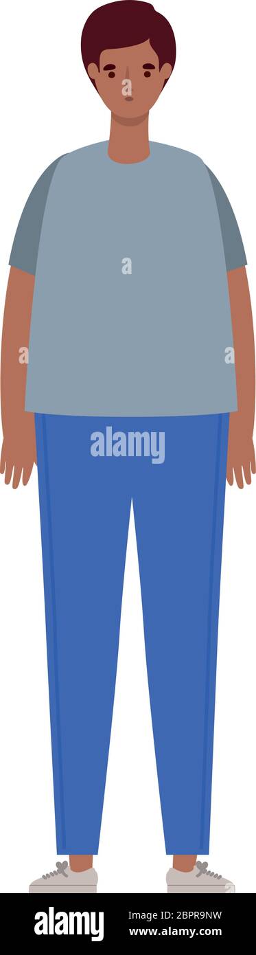 Isolated avatar man cartoon vector design Stock Vector Image & Art - Alamy
