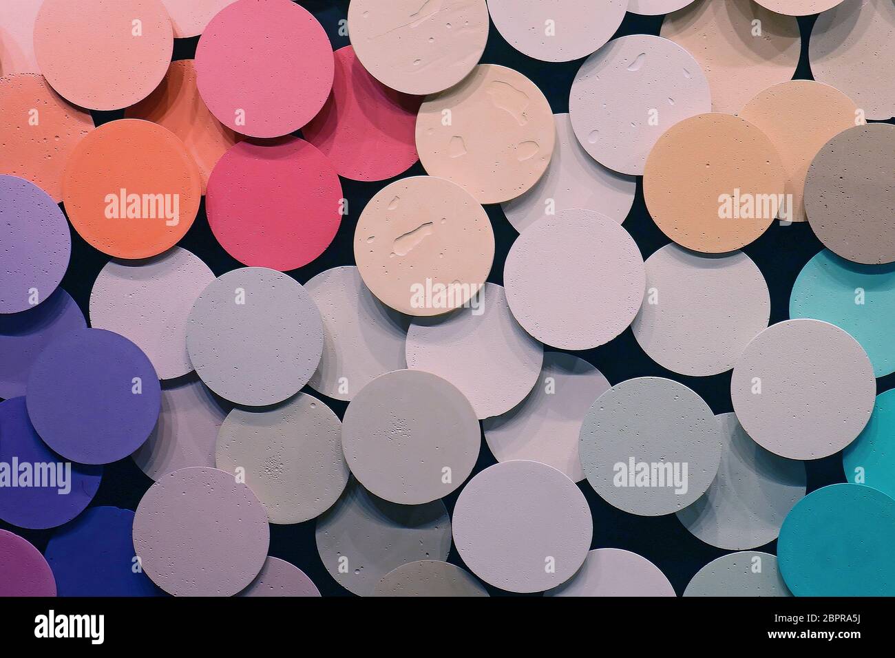 Colorful circles on top hi-res stock photography and images - Alamy