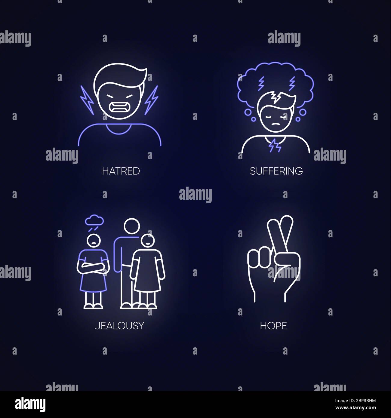 Human behaviour trust Stock Vector Images - Alamy