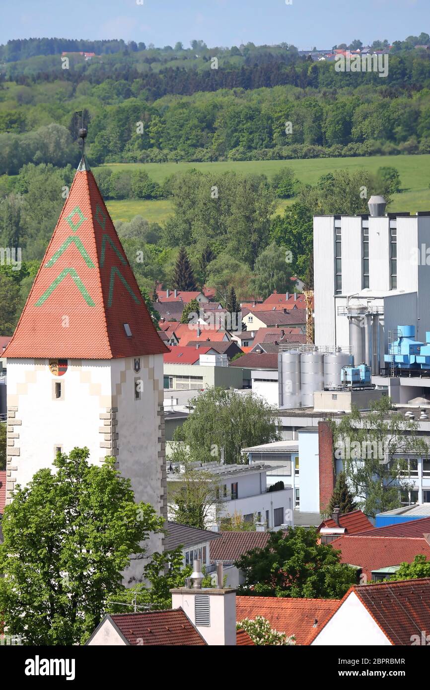 Ravensburg Germany - 05 10 2015: Ravensburg is a city Germany, with ...