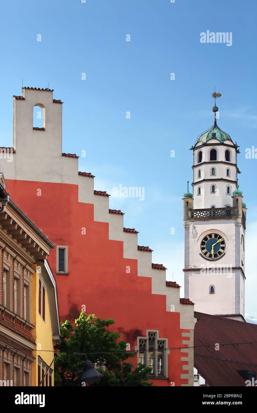 Ravensburg is a city in Germany with many historical attractions Stock ...