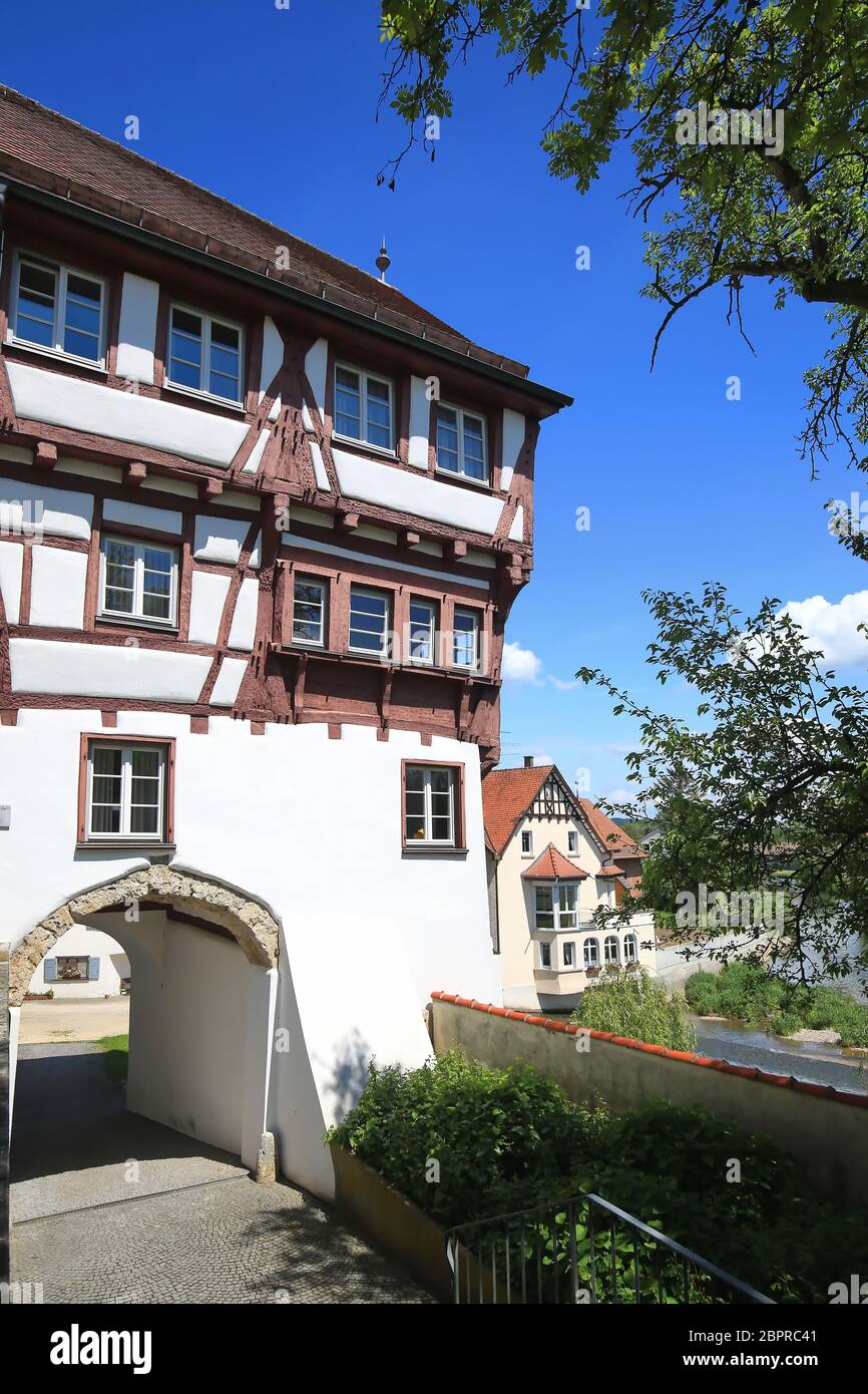 Riedlingen is a city in Germany with many historical attractions Stock ...
