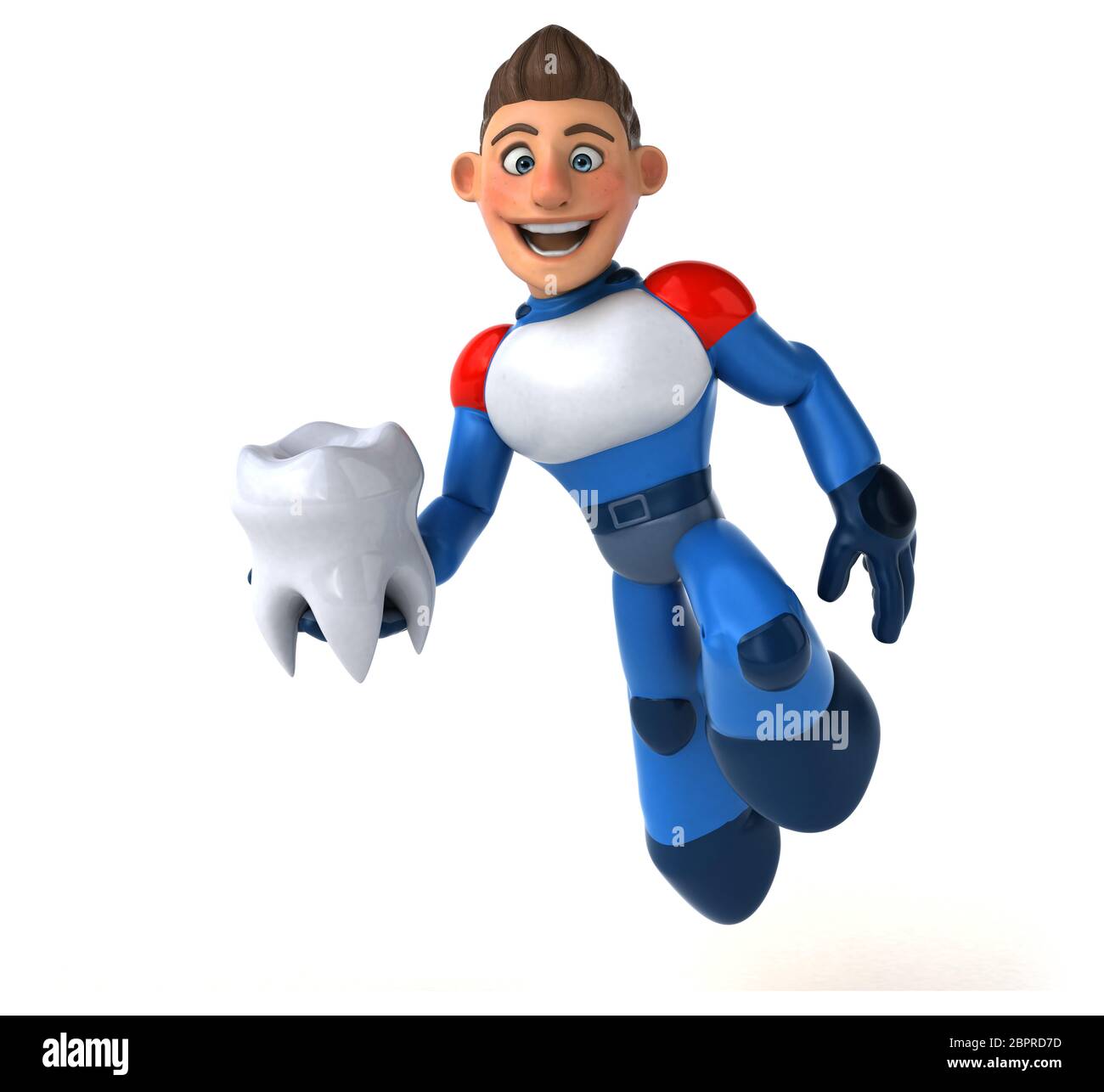 Cartoon illustration teeth super hero hi-res stock photography and ...
