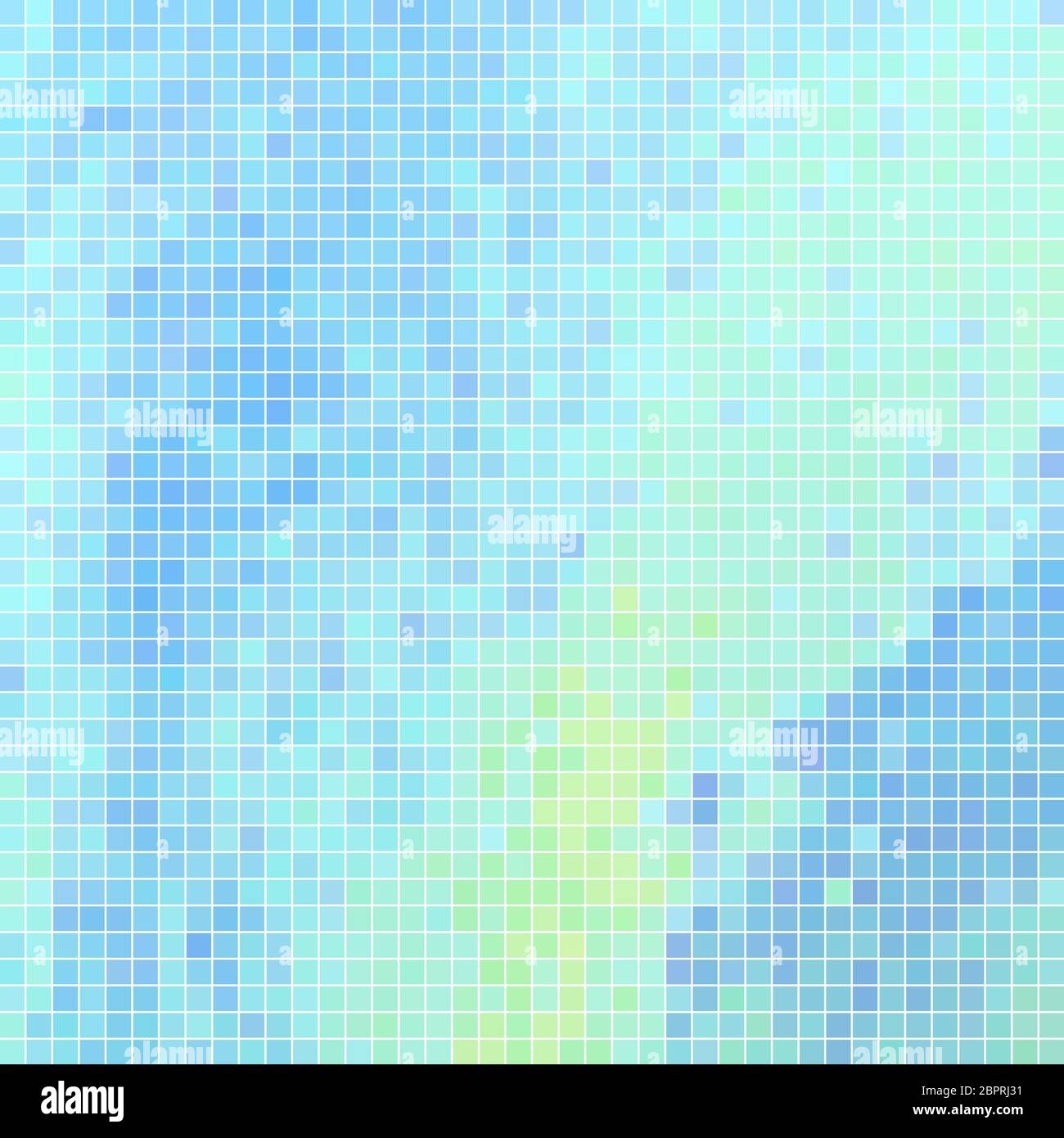 abstract square pixel mosaic background - blue Stock Photo - Alamy