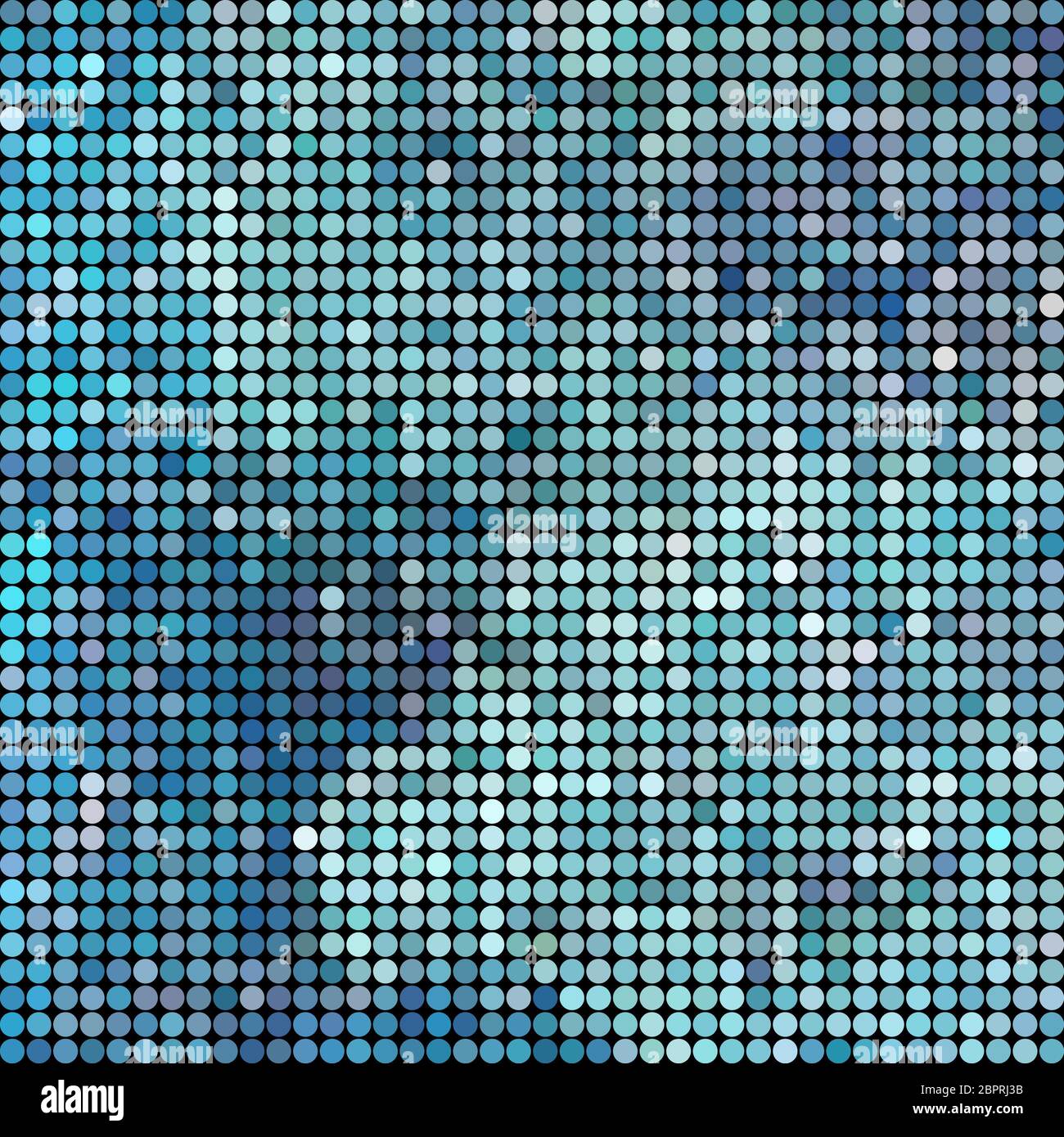 abstract colored round dots background - blue Stock Photo - Alamy