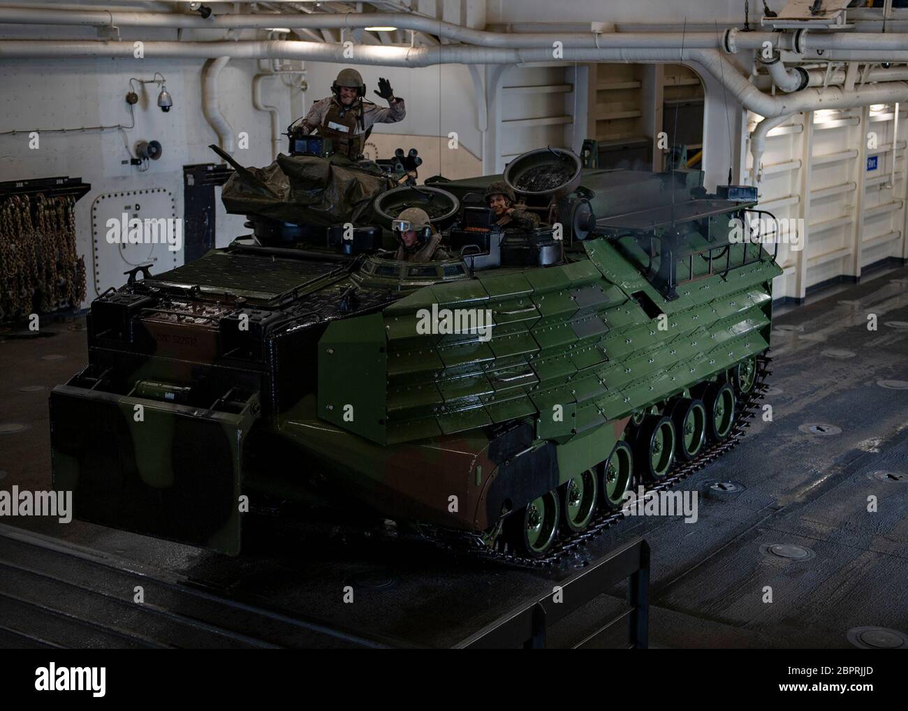 PACIFIC OCEAN (April 8, 2020) U.S. Marines assigned to 3rd Assault ...