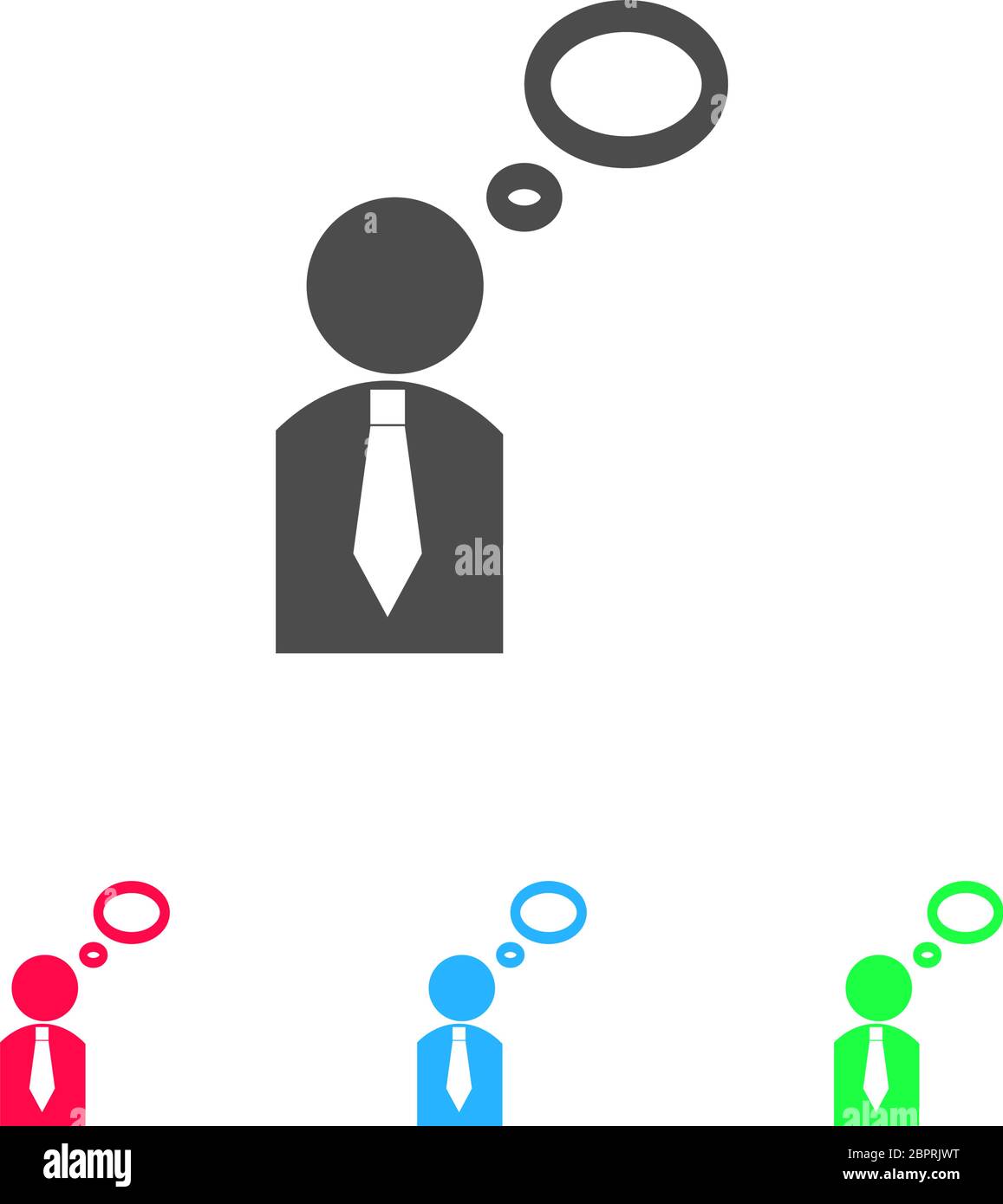 Thought icon hi-res stock photography and images - Alamy