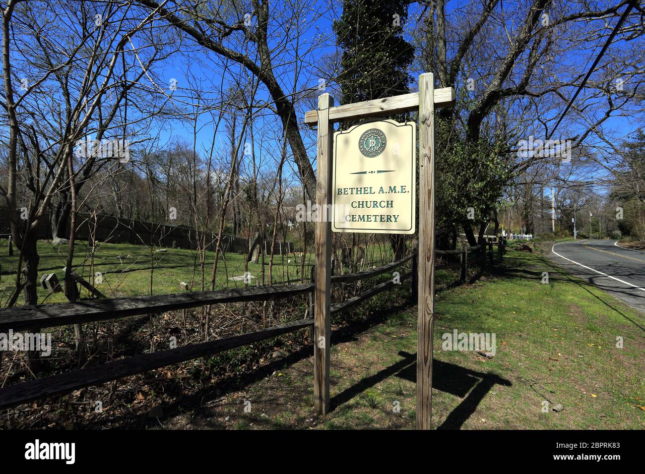 Historic cemetery Setauket Long Island New York Stock Photo - Alamy