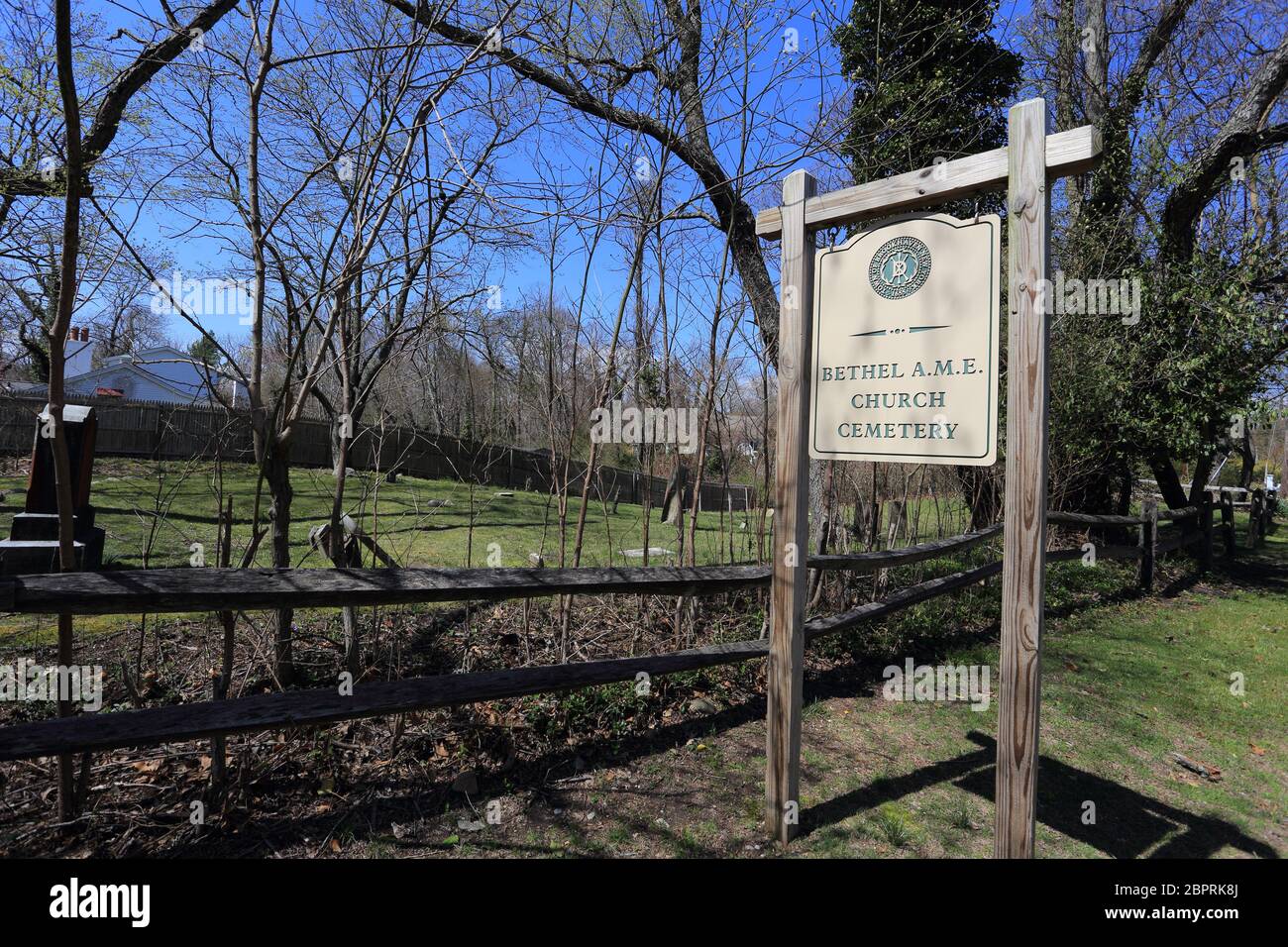 Historic cemetery Setauket Long Island New York Stock Photo - Alamy