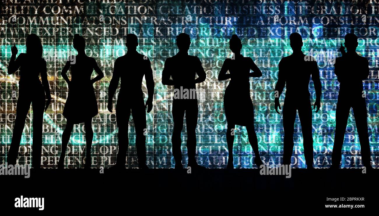 Next Generation Workforce of the Future Training and Skills Stock Photo ...