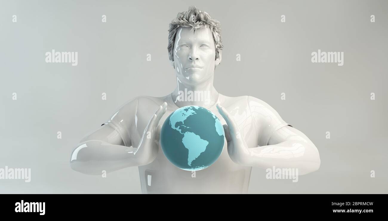 World Digital Communication with Advanced Internet Connectivity Stock ...