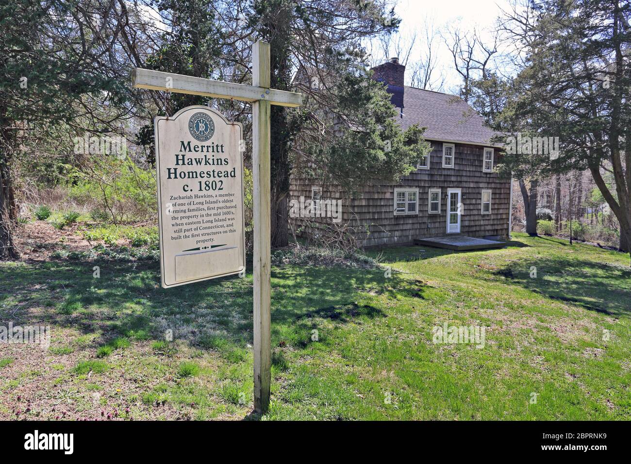 Historic house Setauket Long Island New York Stock Photo - Alamy