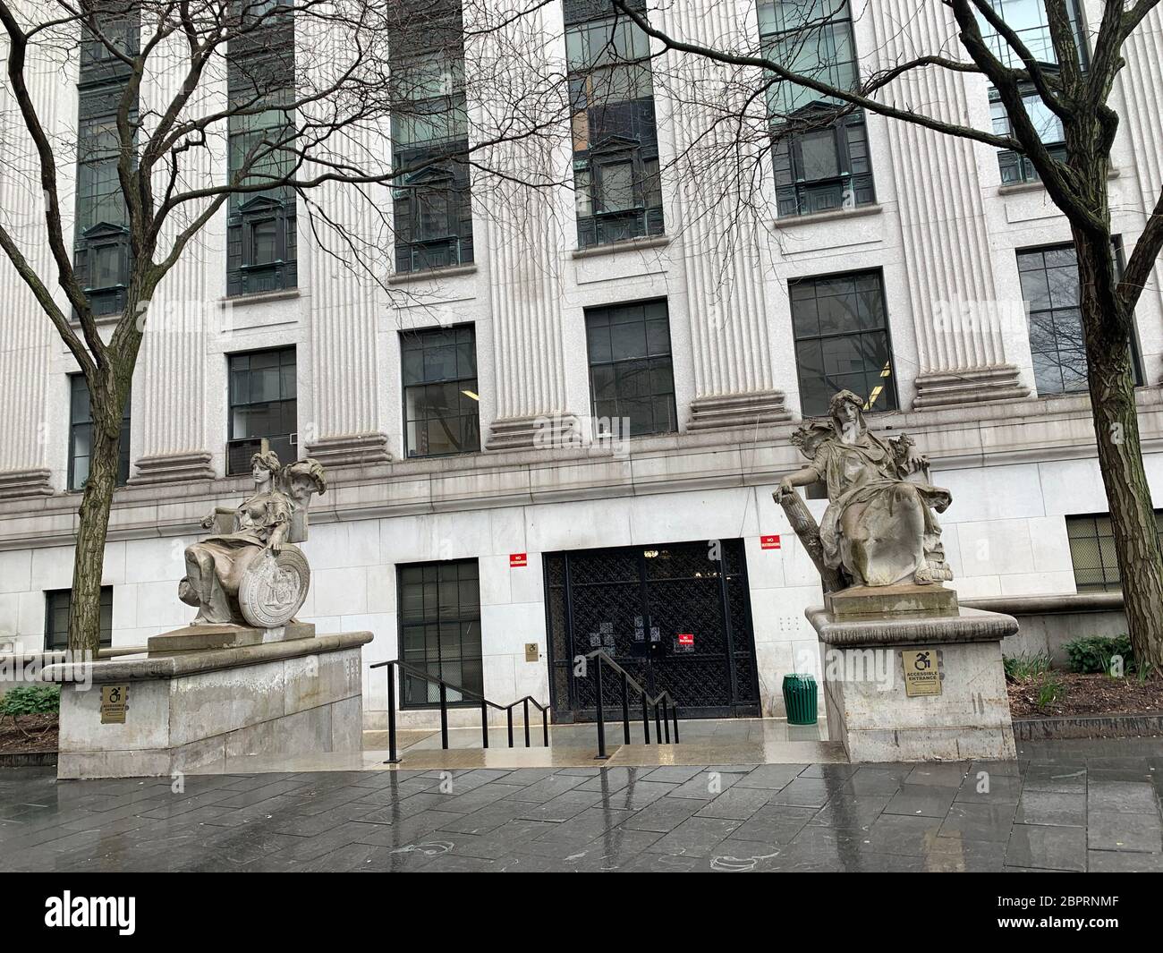 New York, New York, USA. 25th Mar, 2020. STATE SUPREME COURT.March 25 ...