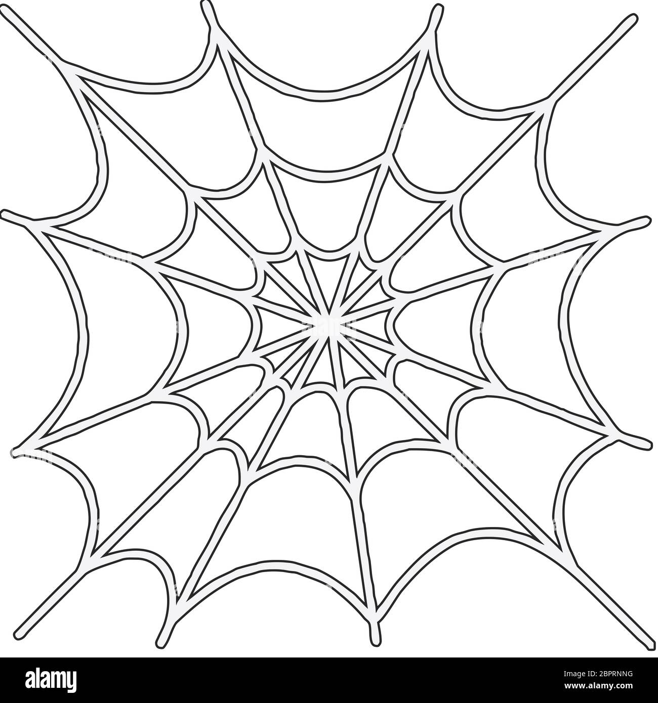 spider web networking trap illustration Stock Photo - Alamy