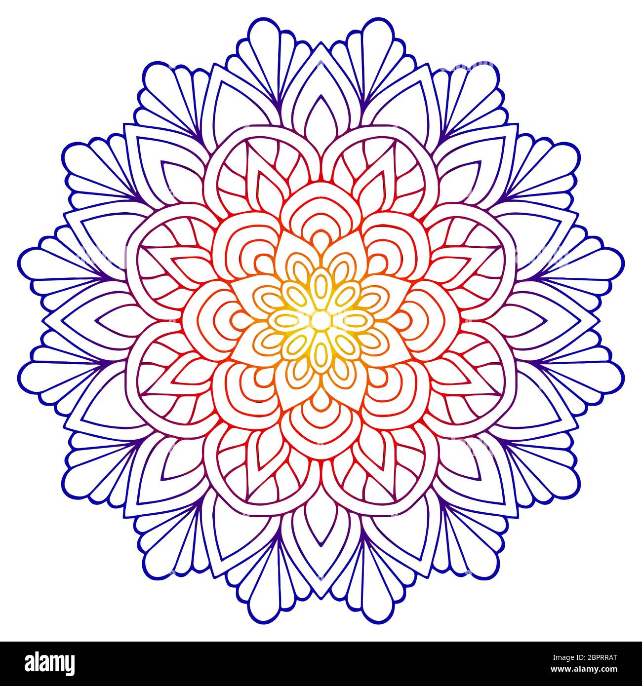 meditation lotus flower spirit hloy buddha illustration Stock Photo - Alamy