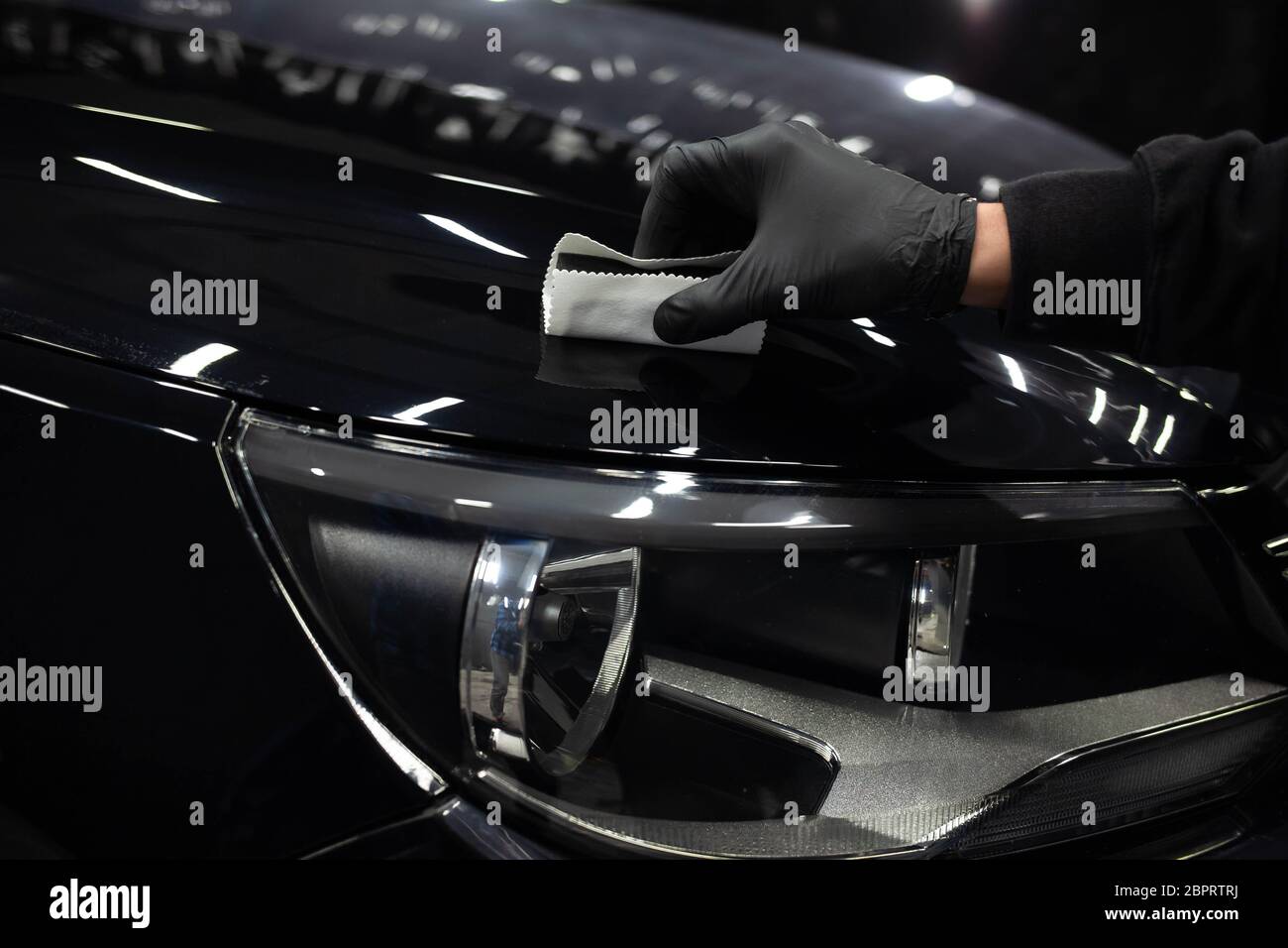 Applying ceramic coating hi-res stock photography and images - Alamy