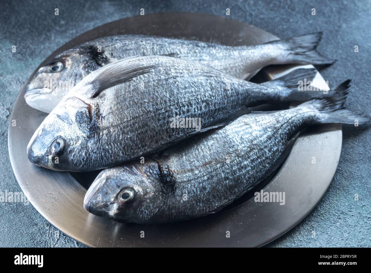 Sea bream (dorada) fish Stock Photo - Alamy