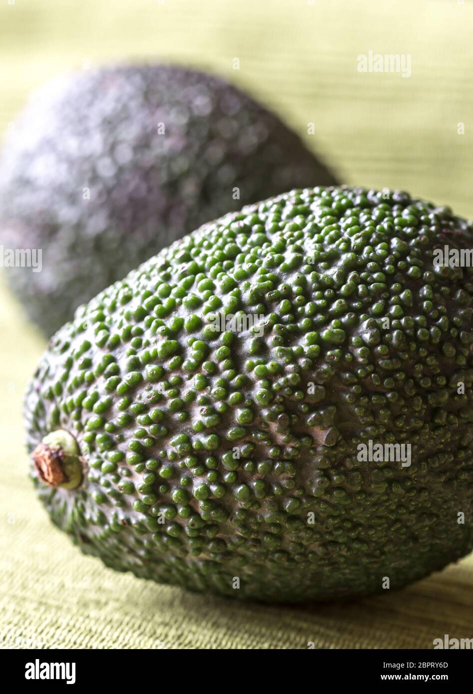 Hass avocados close up Stock Photo - Alamy