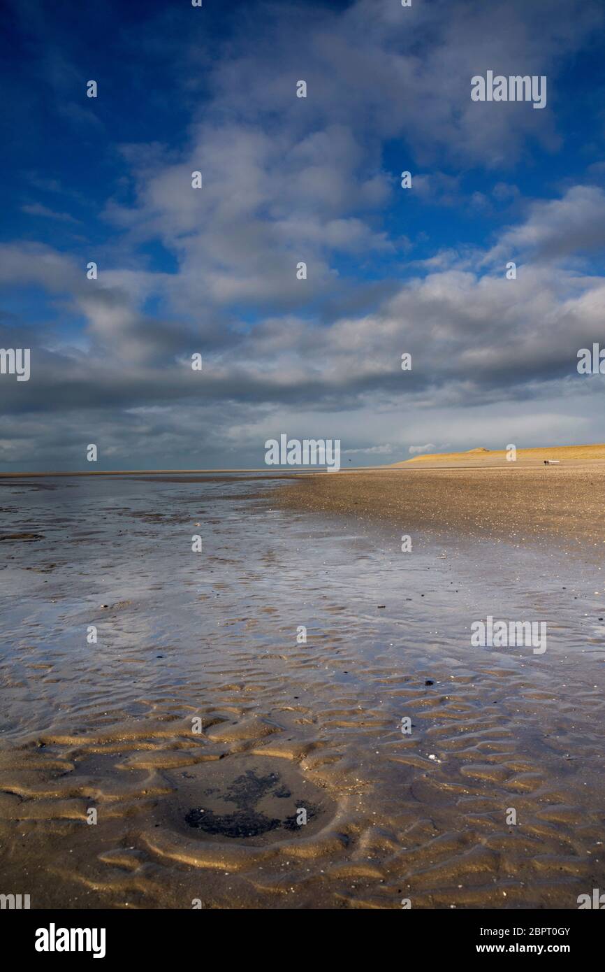 North sea beach on the second Maasvlakte near Rotterdam Stock Photo - Alamy