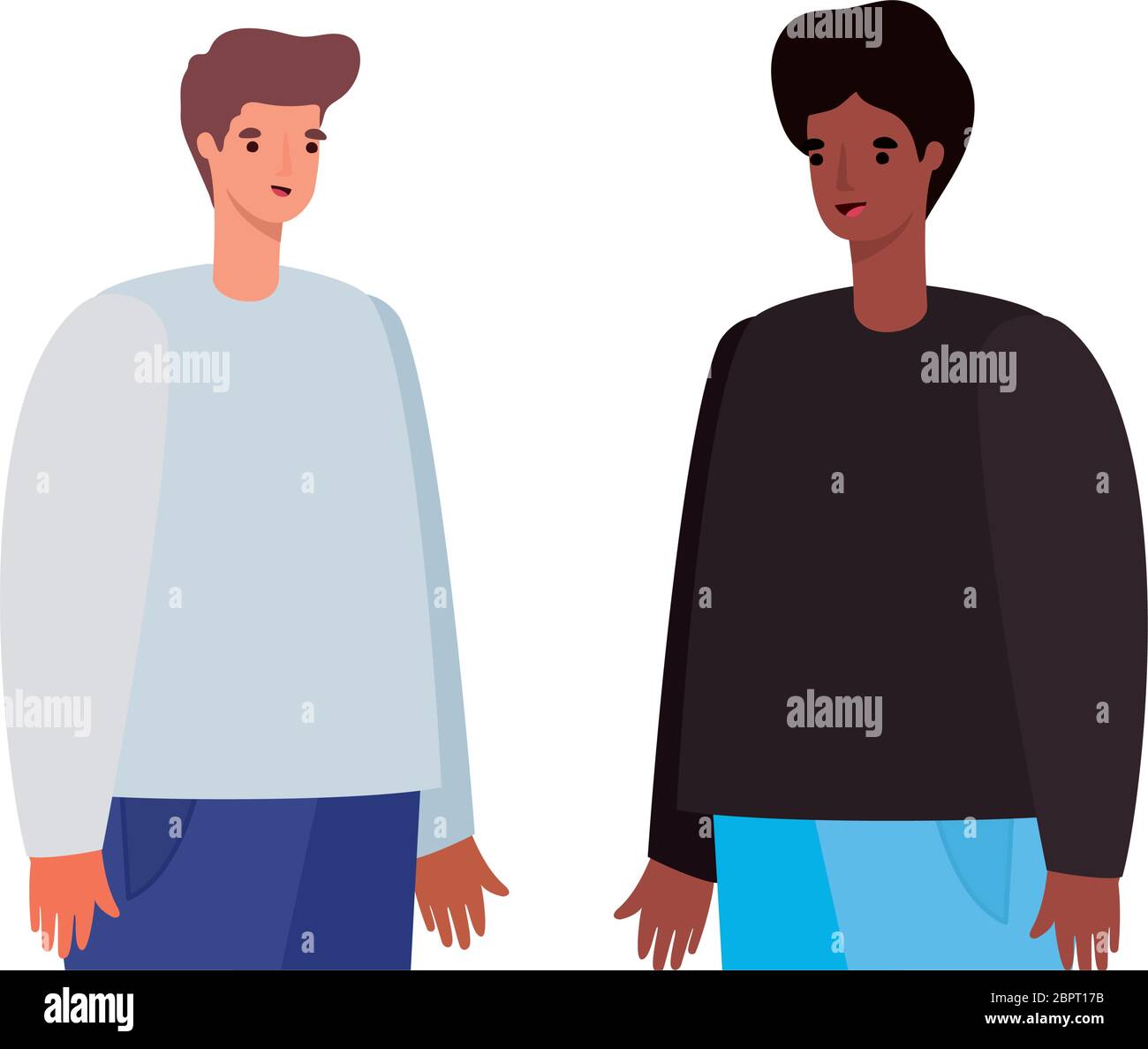 Men avatars cartoons vector design Stock Vector Image & Art - Alamy