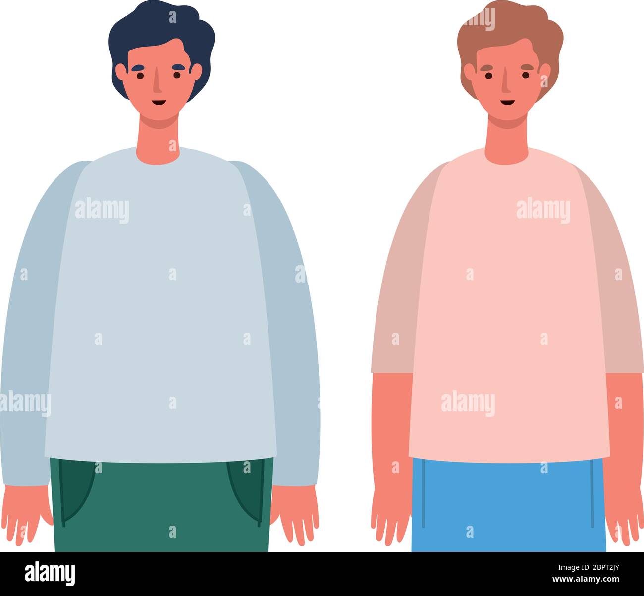 Men avatars cartoons vector design Stock Vector Image & Art - Alamy