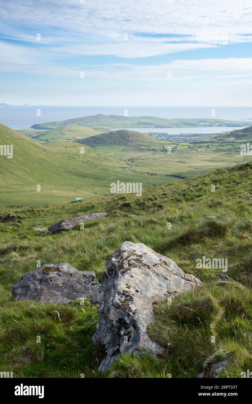 scenic view of the mountains on the kerry way in county kerry ireland ...