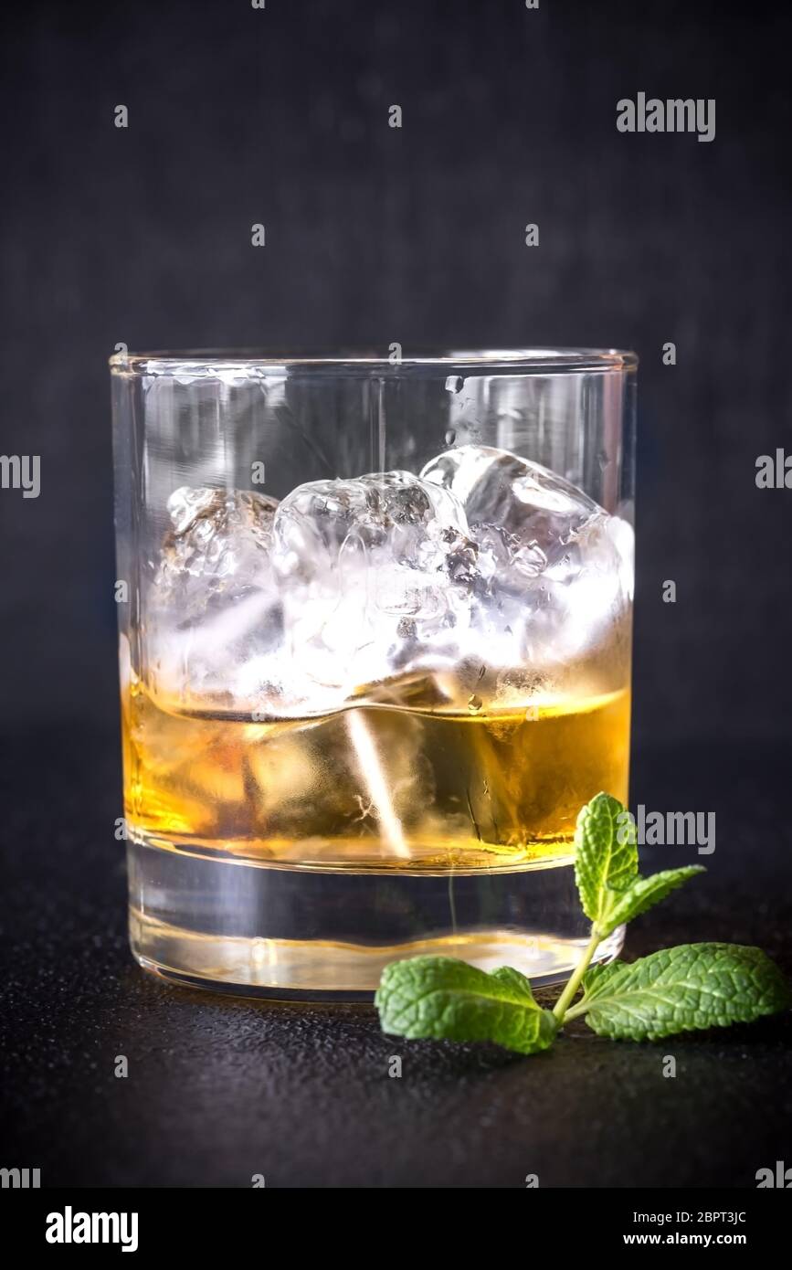 Aged rum glass hi-res stock photography and images - Alamy