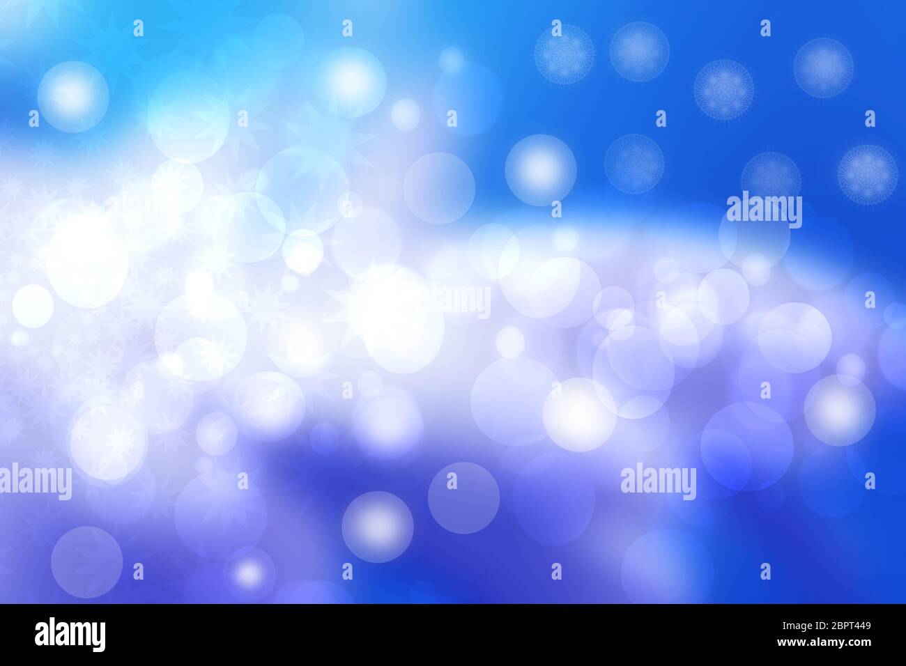 Abstract gradient of blue pink pastel light background texture with glowing circular bokeh ...