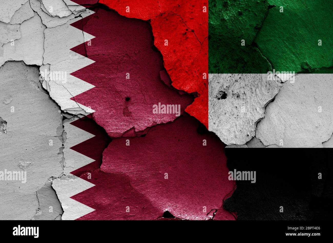 Uae qatar conflict hi-res stock photography and images - Alamy
