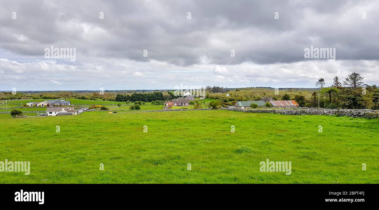 idyllic rural scenery in western Ireland at spring time Stock Photo - Alamy