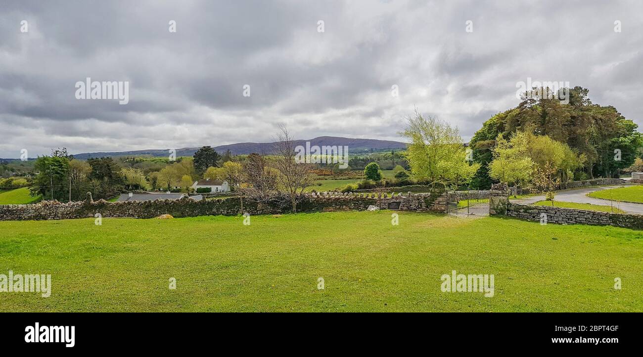 idyllic rural scenery in western Ireland at spring time Stock Photo - Alamy