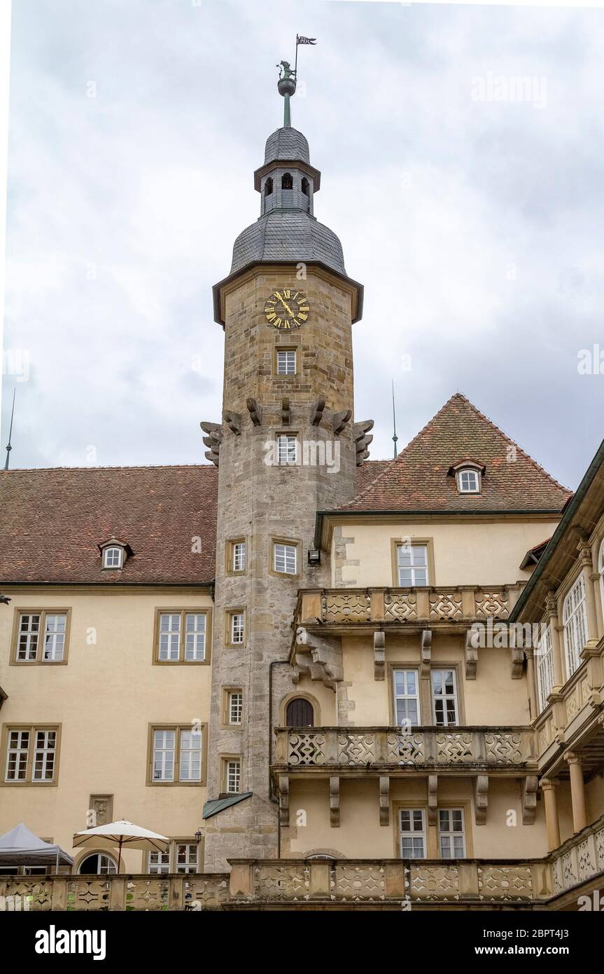 detail of Langenburg Castle in Southern Germany Stock Photo - Alamy