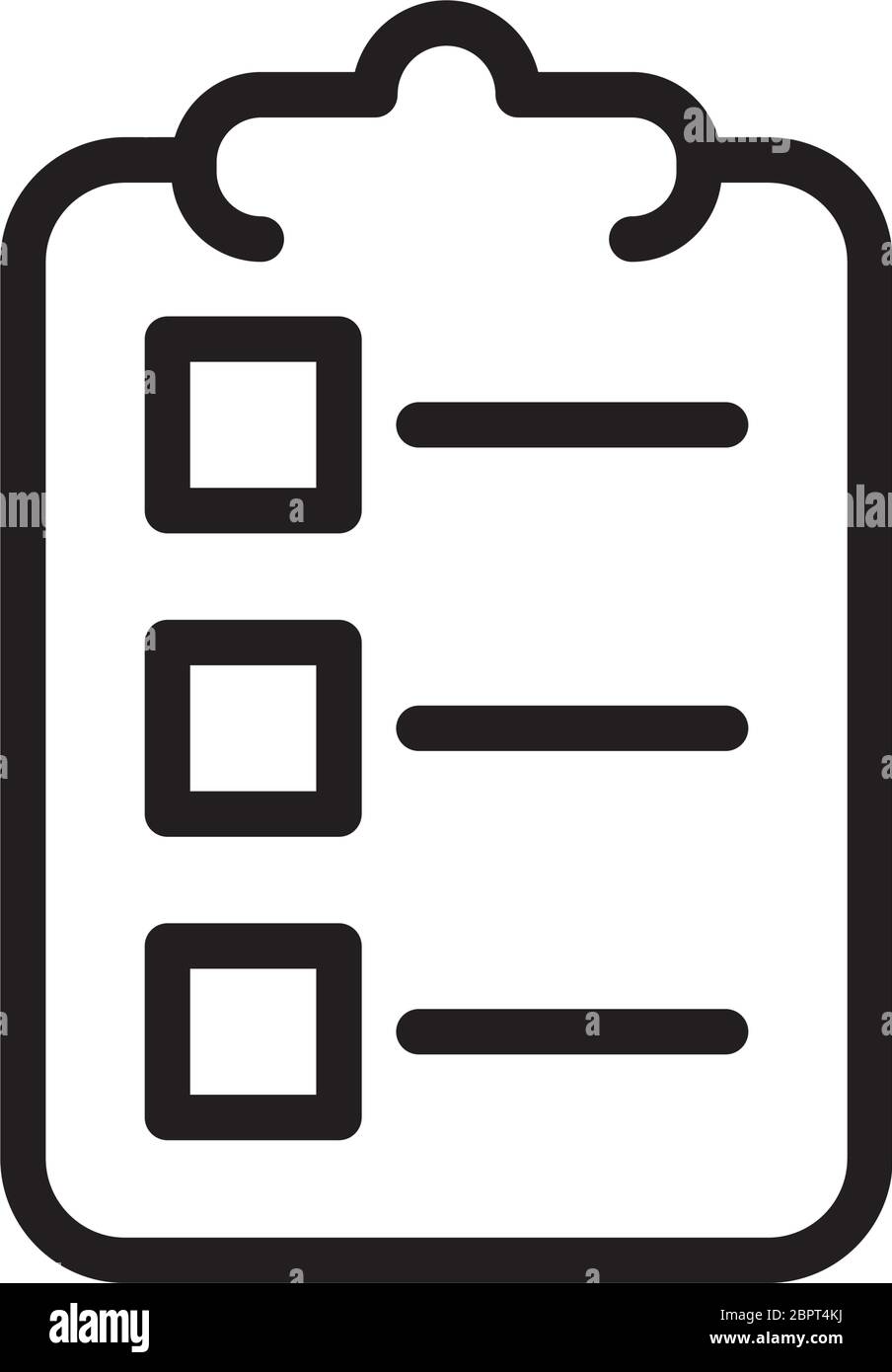 Clinical test clipboard Stock Vector Images - Alamy