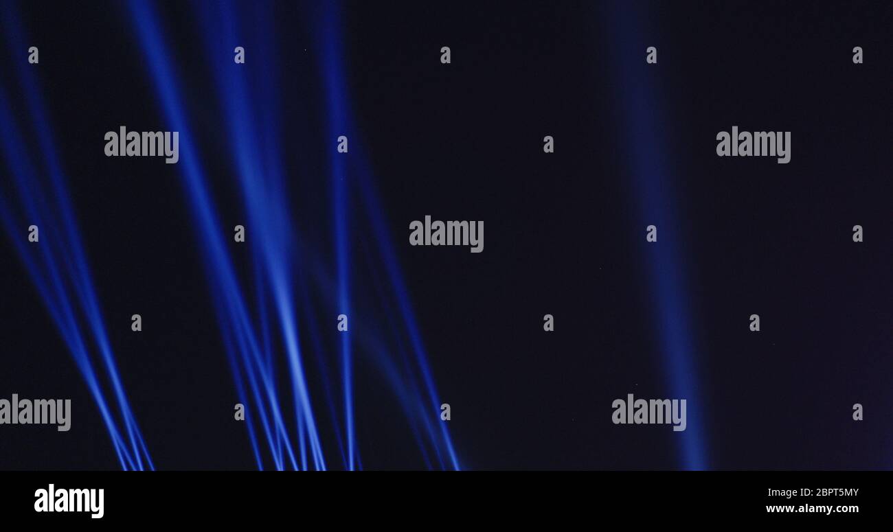 Light show performance at night Stock Photo - Alamy